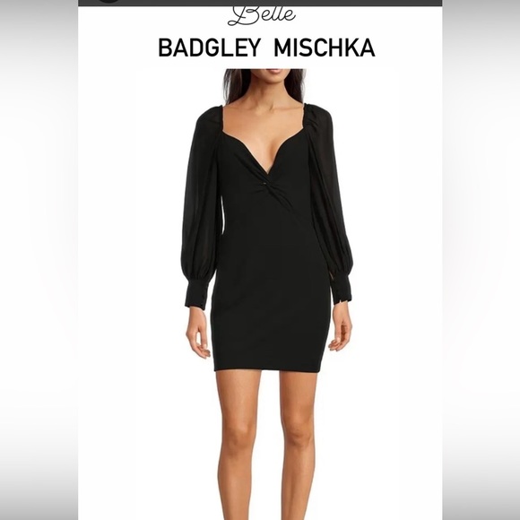 Badgley Mischka | Dresses | Belle Badgley Mischka Dalia Deep Sweetheart ...